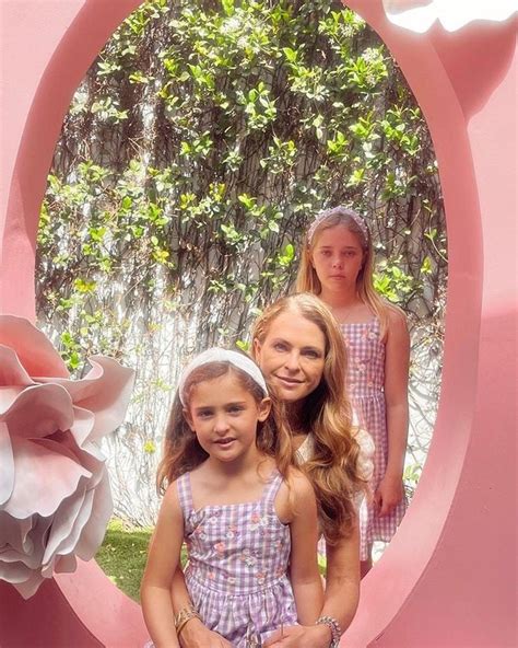 Princess Madeleine Poses With Mini Me Daughters Princess Leonore And