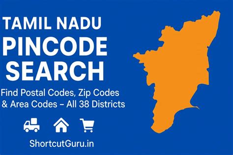 Tamilnadu Pincode Finder District Wise Postal Codes And Zip Codes