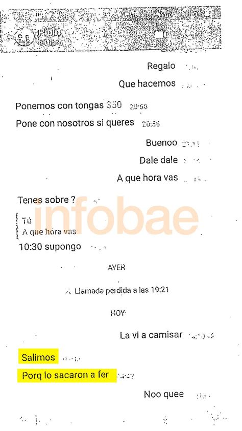 Salgan Que Fer Está Inconsciente” Los Mensajes Del Grupo De Whatsapp