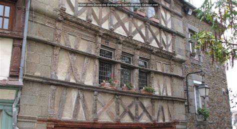 Hôtel des ducs de bretagne Saint brieuc tourisme