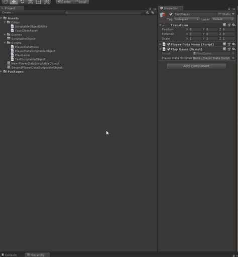 Unity 之 Scriptable Objects 更直观的序列化 CSDN博客