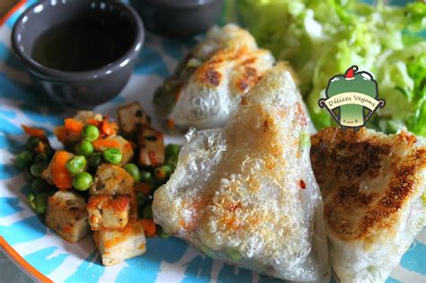 Samoussas Petits Pois Carottes Et Tofu Aux Graines