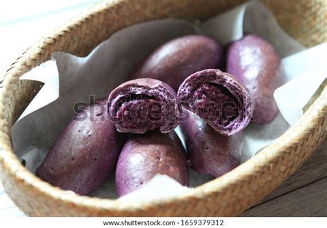 87 Imágenes De Purple Potato Stuffing Bread Imágenes Fotos Y