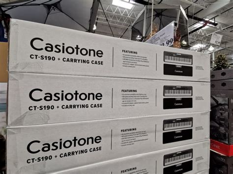Costco 1569686 Casio 61 Key Portable Keyboard Bundle Costcochaser