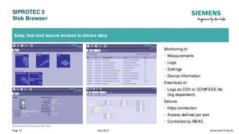 New Siprotec 5 Version 7 8 Overview