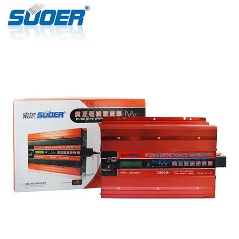 Jual Suoer Fpc D3000a 3000w 12v 230v High Frequency Pure Sine Wave