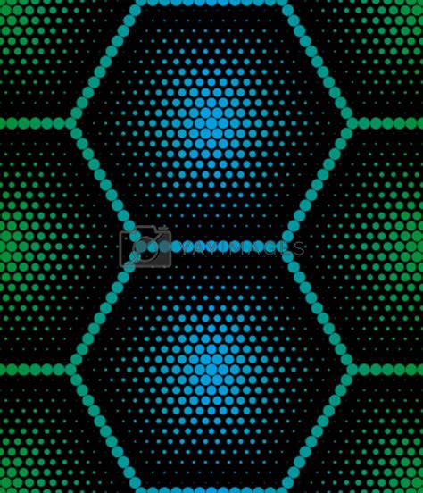 Hexagon Seamless Texture By Almagami Vectors And Illustrations With