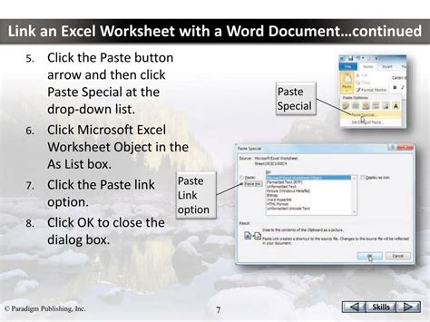 PPT Integrating Programs Word And Excel PowerPoint Presentation Free Download ID