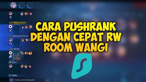 TUTORIAL RW ROOM WANGI CARA PUSHRANK DENGAN MUDAH PAKAI VPN YouTube