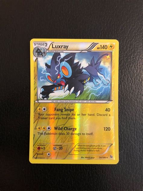 Xy Flashfire Luxray Rare Reverse 34106 Ab 1 Kaufen Auf Ricardo