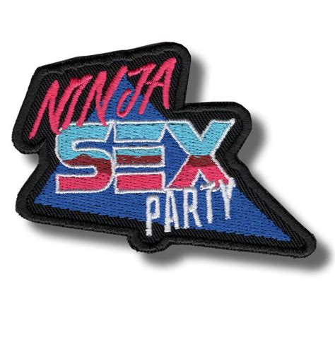Ninja Sex Patch Badge Applique Embroidered Iron On B38ac3 Etsy Ninja Sex Patch Badge Applique Embroidered Iron On B38ac3 Etsy