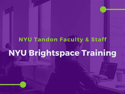 Getting Started With Nyu Brightspace Nyu Tandon School Of Engineering