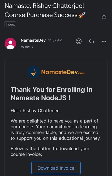 rishav chatterjee 🇮🇳 on linkedin namastenodejs namastejs