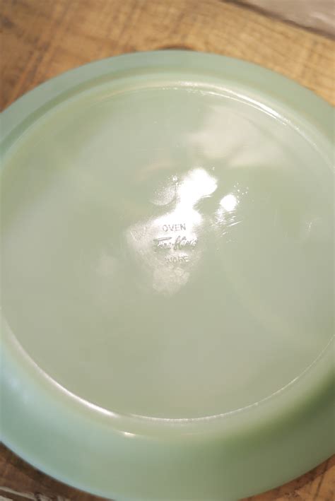 Vintage Fireking Jade Ite Compartment Plate Made In Usa Vintage Shop
