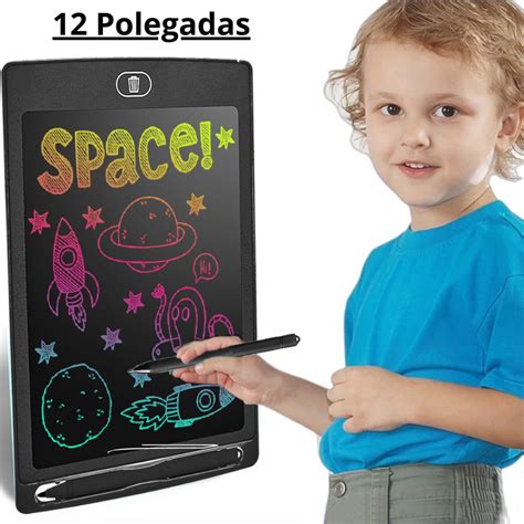 Tablet Lousa Mágica Digital 12 Polegadas De Escrever E Desenhar Arte Para Crianças Shopee Brasil