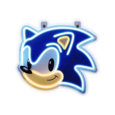 Sega Classic Sonic The Hedgehog Neon Wall Light