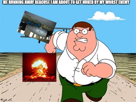 Peter Griffin Running Away Imgflip
