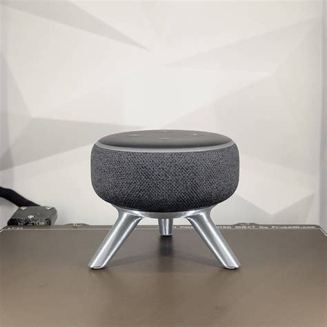 5th Gen Echo Dot Stand With Clock Etsy