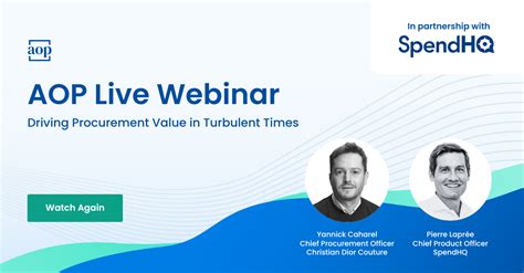 Driving Procurement Value In Turbulent Times