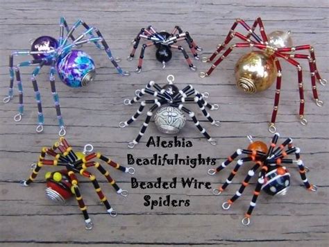 Free Tutorial Diy Beaded Spiders Featured In Bead