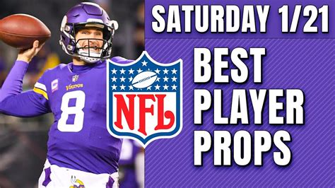 Best Prizepicks Nfl Player Props For Saturday 1 21 Youtube