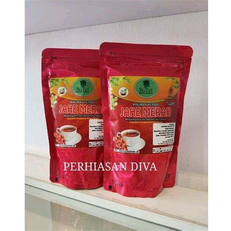 Jual LL MINUMAN HERBAL JAHE MERAH Shopee Indonesia