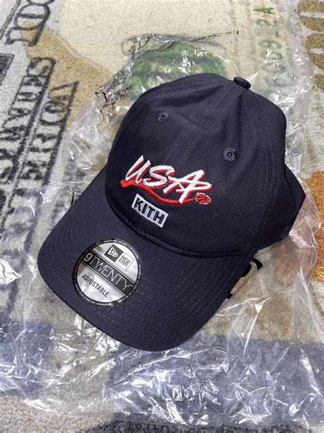 Kith Kith And New Era For Usa Basketball Aaron Hat Grailed