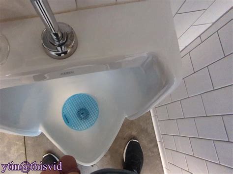 Public Restroom Almost Caught Pissing On Radiator