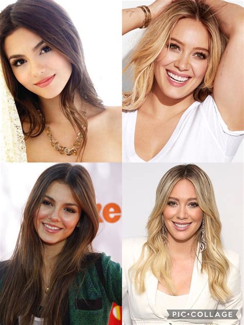 Victoria Justice Vs Hilary Duff Rcelebbattles