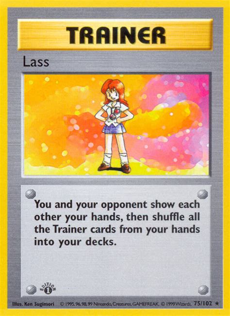 Lass · Base Set Bs 75 ‹ Pkmncards