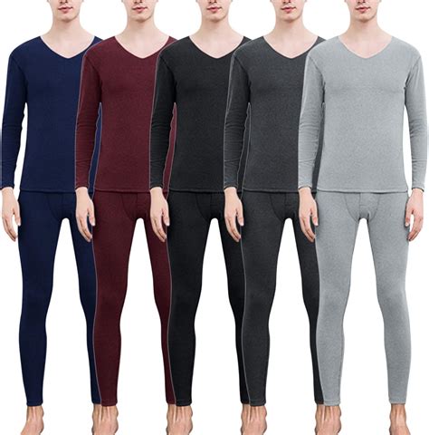 Conjunto De Ropa Interior Térmica Para Hombre Pantalones Largos Para
