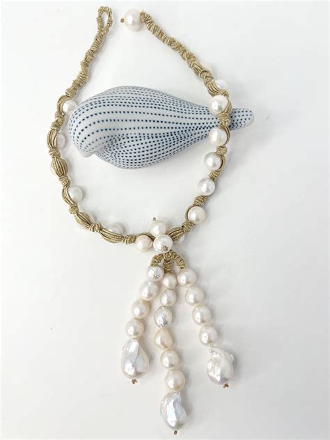 Capri Triple Strand Pearl Necklace Cocoindigo