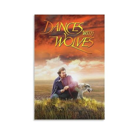 Room Wall Posters Dances With Wolves Movie Posters Canvas Art Poster