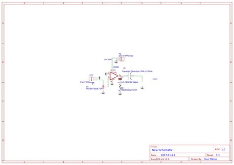 Amplifier Resources EasyEDA