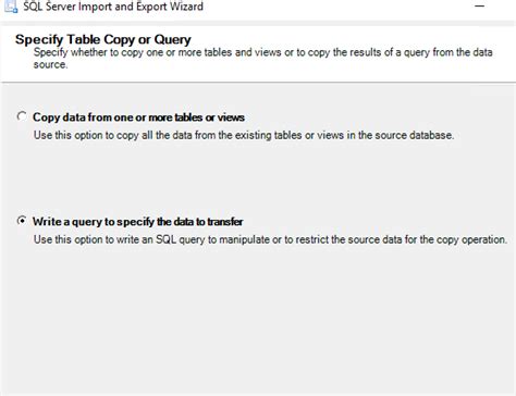 Exportcopy Database Without Filestream Data Microsoft Qanda