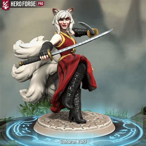 Sakurai Yuki Is The 9 Tailed Kitsune Wife And Patron Of The Warlock