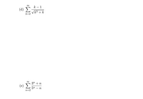 Solved Use The Direct Comparison Test Or The Limit Chegg