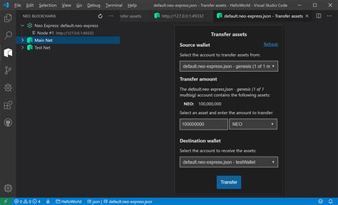 neo blockchain toolkit develop debug test deploy track and manage