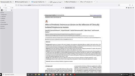 Effect Of Probiotic Enterococcus Durans On The Adhesion Of Clinically