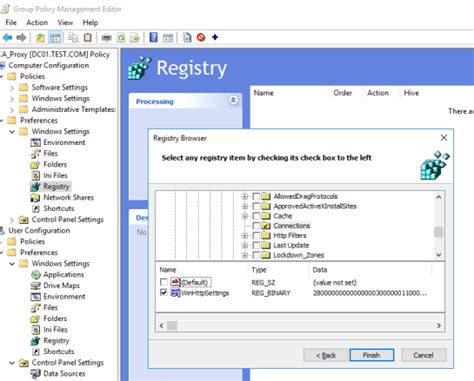 configuring proxy settings via gpo on windows theitbros