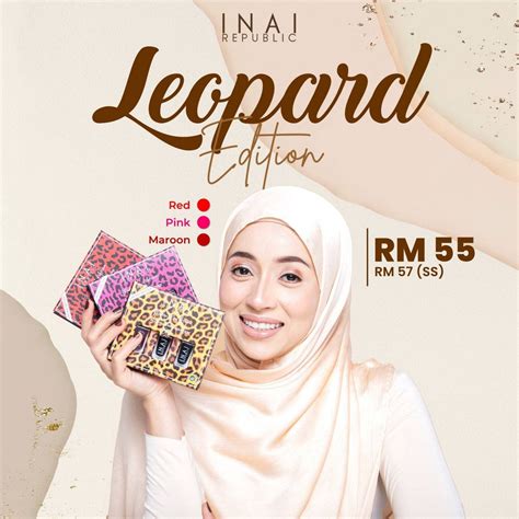 Leopard Edition Inai Republic Shopee Malaysia