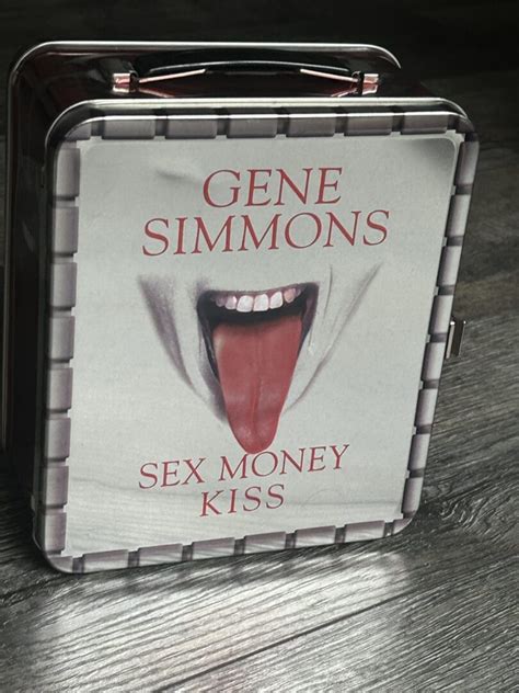 Kiss Lunchbox Empty Gene Simmons Sex Money Kiss Vintage Kiss
