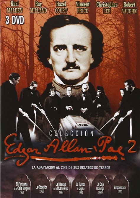 Edgar Allan Poe Colección Vol 2 Dvd Amazones Christopher Lee Karl Malden Claude