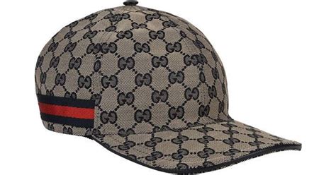 Gucci Gg Canvas Baseball Hat Beigeblue • See Price