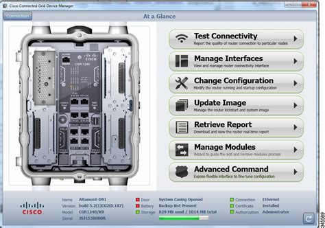 Cisco Connected Grid Device Manager Installation And User Guide Release 3 0 Using The Device