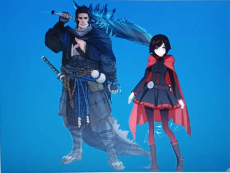 Monsterverserwby Godzilla And Ruby Rose By Freddyzillabear On Deviantart