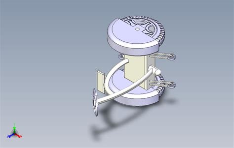 两轮小车catia模型图纸免费下载 懒石网
