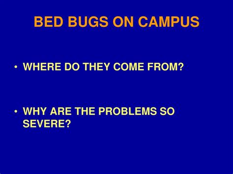 Ppt Bed Bugs And Ipm Can Make Strange Bedfellows Powerpoint