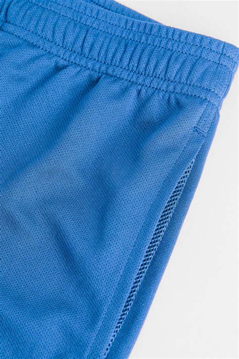 Solid Sky Blue Shorts Fitkit