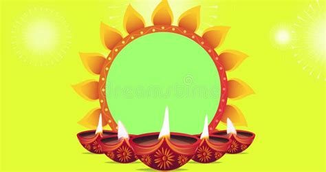 Diwali Oil Lamp Animation Stock Footage Video Of Lamp 259177544